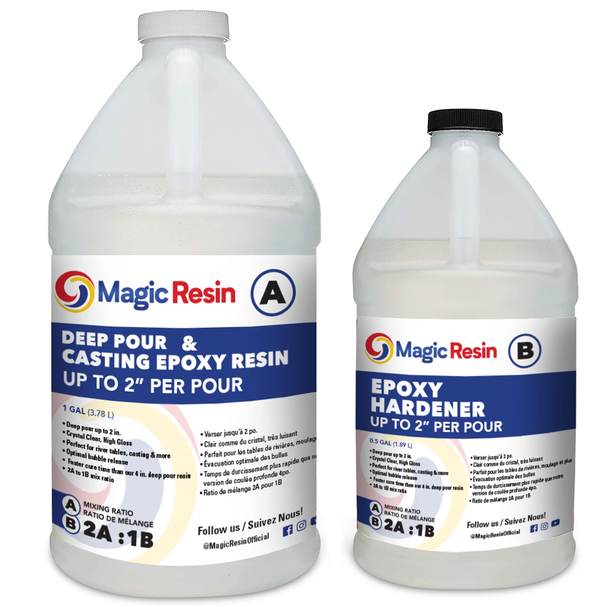 Mua Deep Pour Epoxy Resin for River Table | 1.5 Gallon (5.7 L) | 2 ...