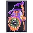 Amazon.com: Mystic Wizard - Flocked Blacklight Poster - 23" x 35 ...