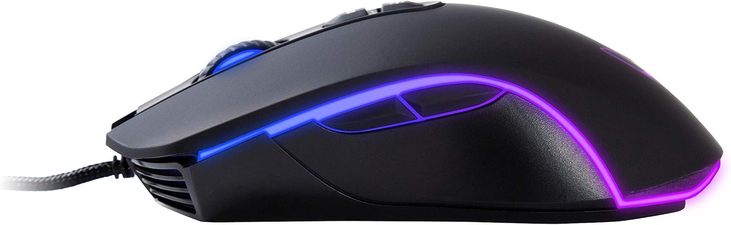 Oversteel SOLDER – RGB Gaming Mouse, 7 Programmable Buttons, 4200 DPI ...