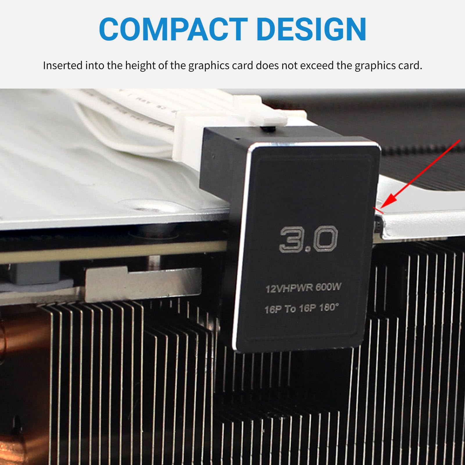 Mua GPU PCIe5.0 16 Pin Connector, ATX3.0 180 Degree Angle GPU Power ...