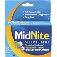 Amazon.com: MidNite Drug-Free Sleep Aid Supplement, 1.5mg Melatonin ...