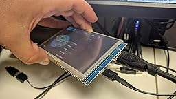 Amazon.com: GeeekPi 5 inch HDMI Monitor LCD Resistive Touch Screen ...