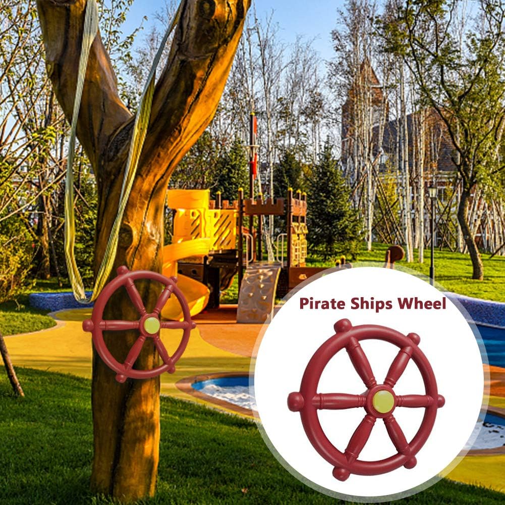 Pirate Ship Wheel Playground Steering Wheel Nautical Beach Boat Ship ...