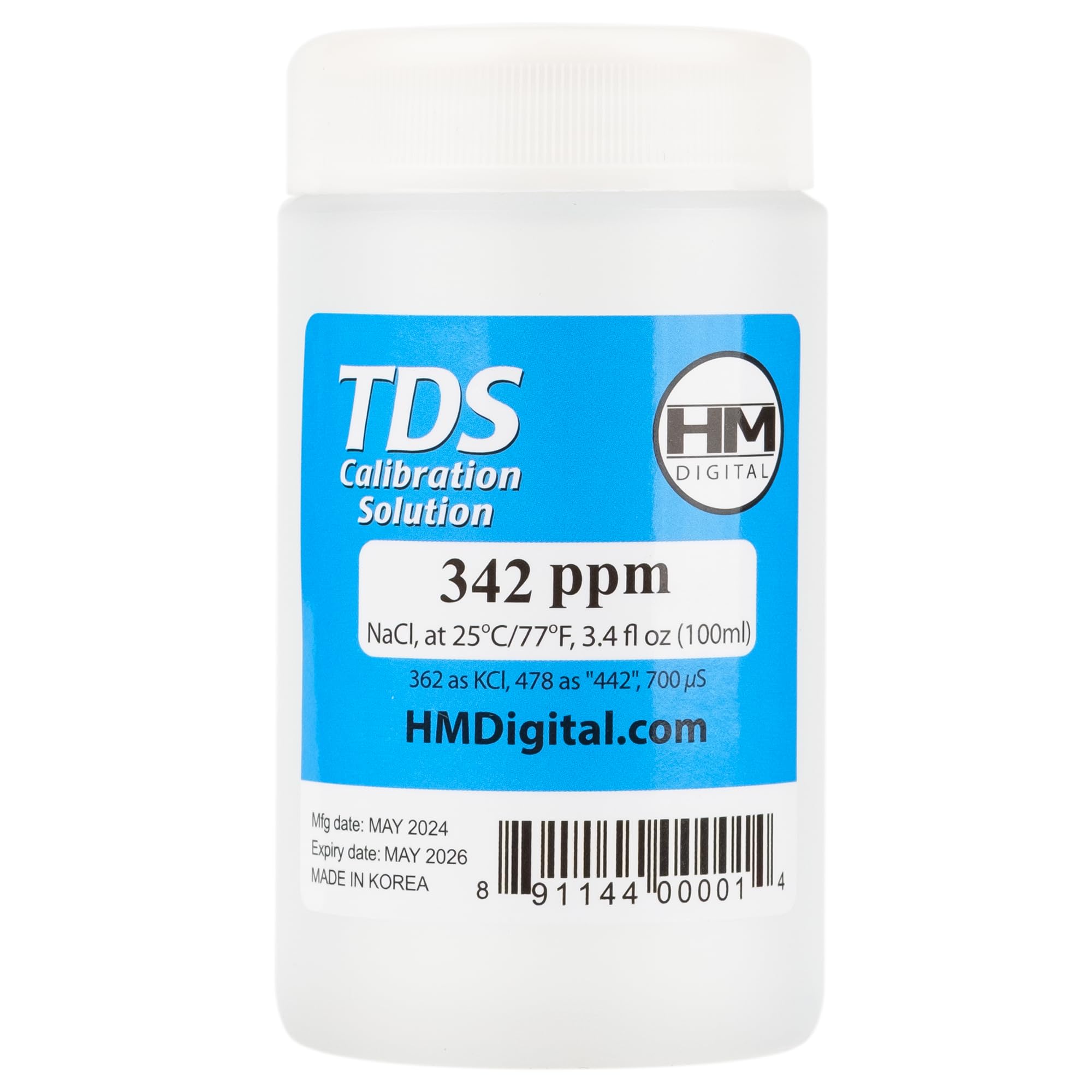 Mua HM Digital C342 TDS and EC Calibration Solution, 342 ppm (NaCl), 90 ...