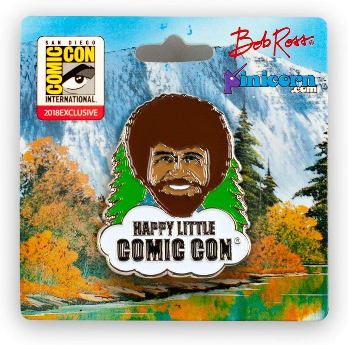 Surreal Entertainment Bob Ross Collectibles Happy Little Comic Con ...