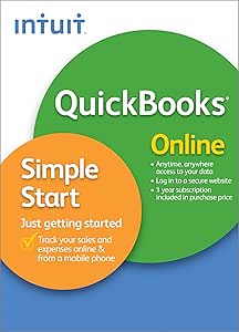 Amazon.com: QuickBooks Online Simple Start - 1 Year Subscription ...