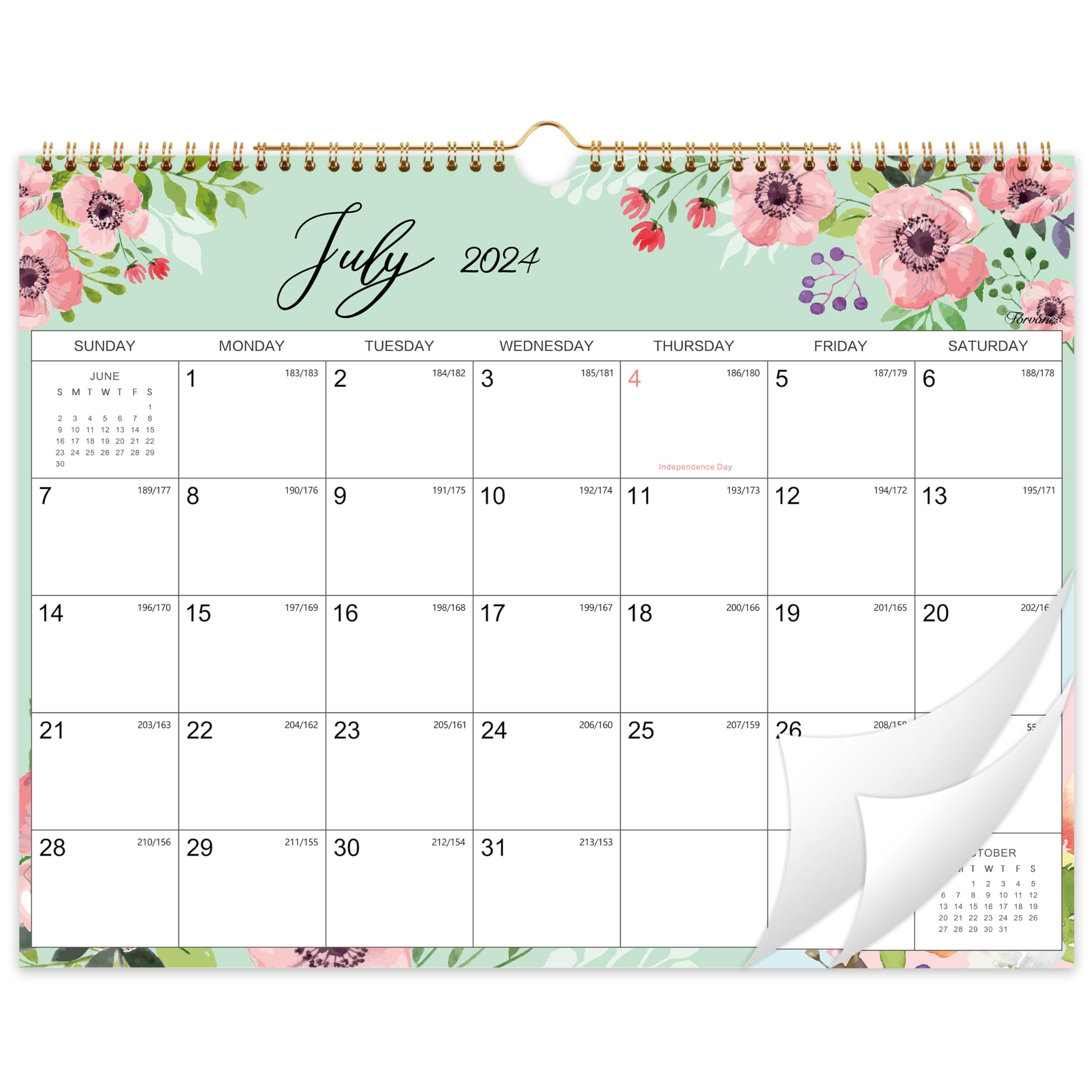 Mua 2025 Wall Calendar - Calendar 2025, Jul. 2024 - Dec. 2025, 14.8 ...