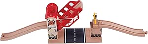 Amazon.com: Hape Wooden Railway Lifting Bridge for Train Sets : Toys ...