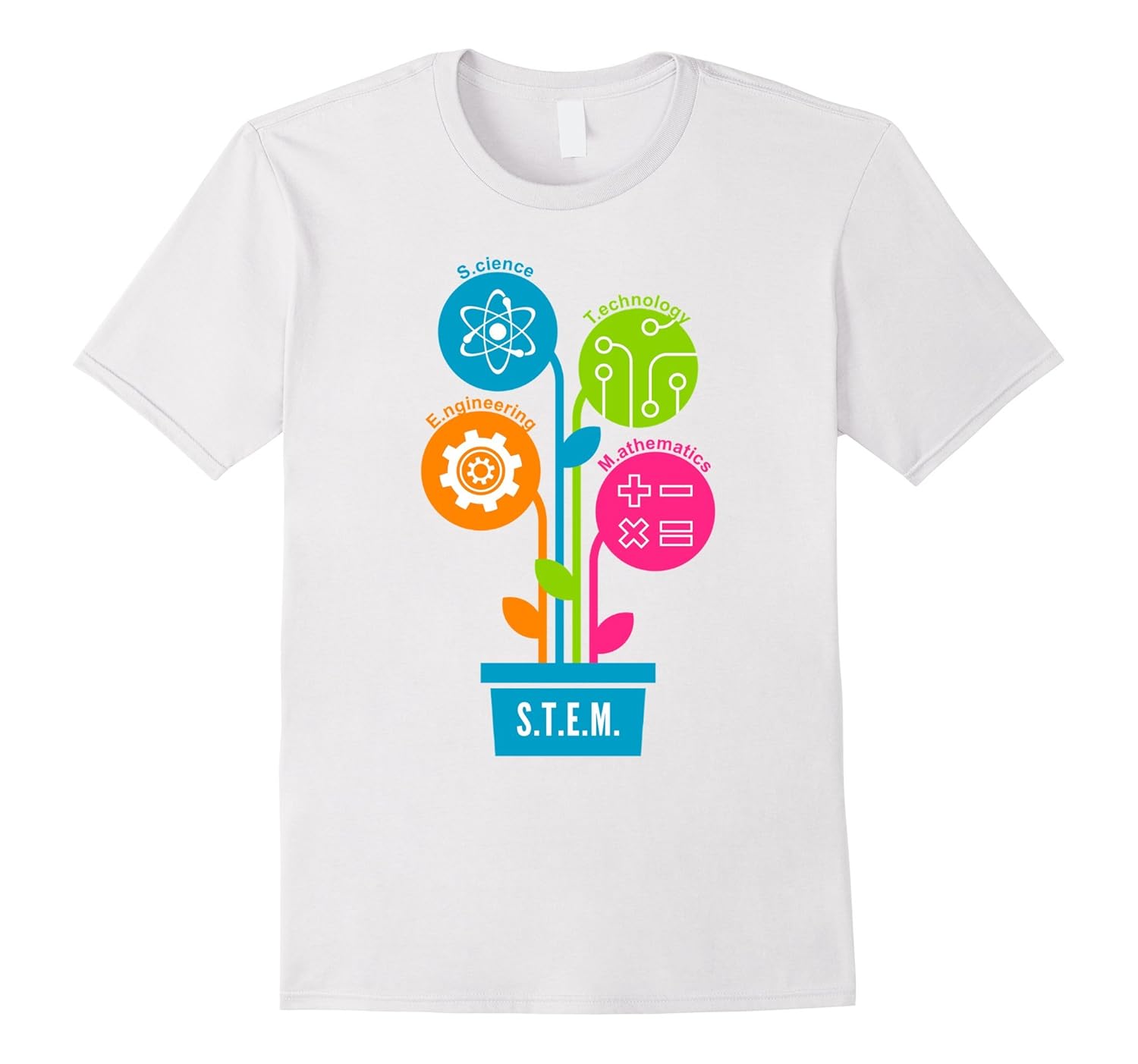 STEM T-Shirt – Science Technology Engineering Mathematics-TD – Teedep