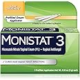 Amazon.com: Monistat 3-Day Yeast Infection Treatment Pre-Filled Cream ...