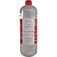 ALCOHOL ETILICO GRADO 96, 1 LITRO, PARA USO DESINFECTANTE Y MÁS ...