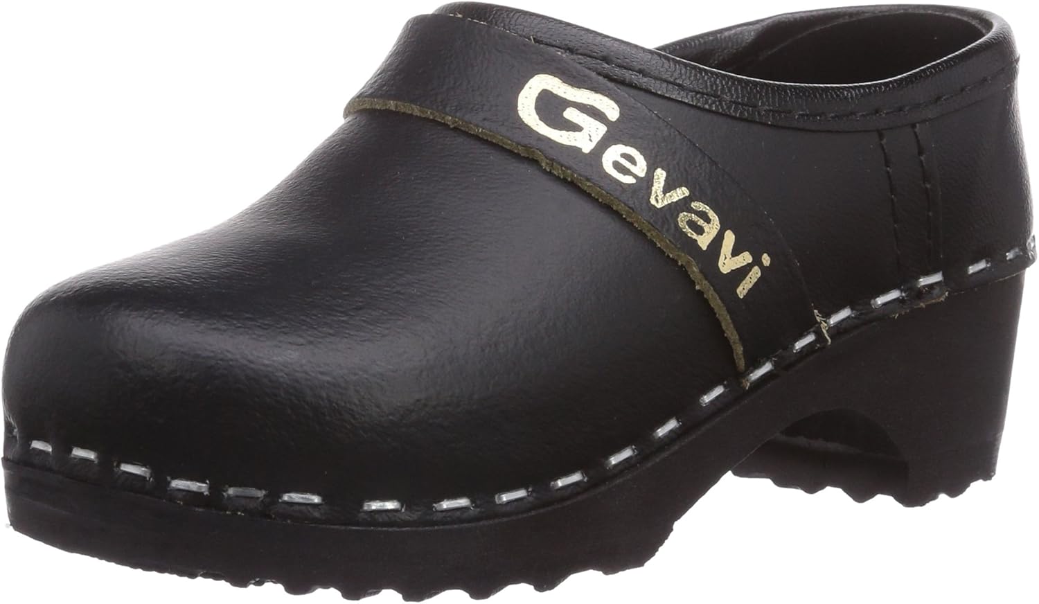 Gevavi Boy's Unisex Kids' 900 SCHOENKLOMP 25 Clogs, Black Black Zwart ...
