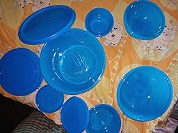 Buy Princeware Store Fresh Plastic Bowl Package Container, Set of 5 ...