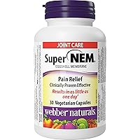 Webber Naturals Super NEM, 30 Capsules, Eggshell Membrane for Support ...