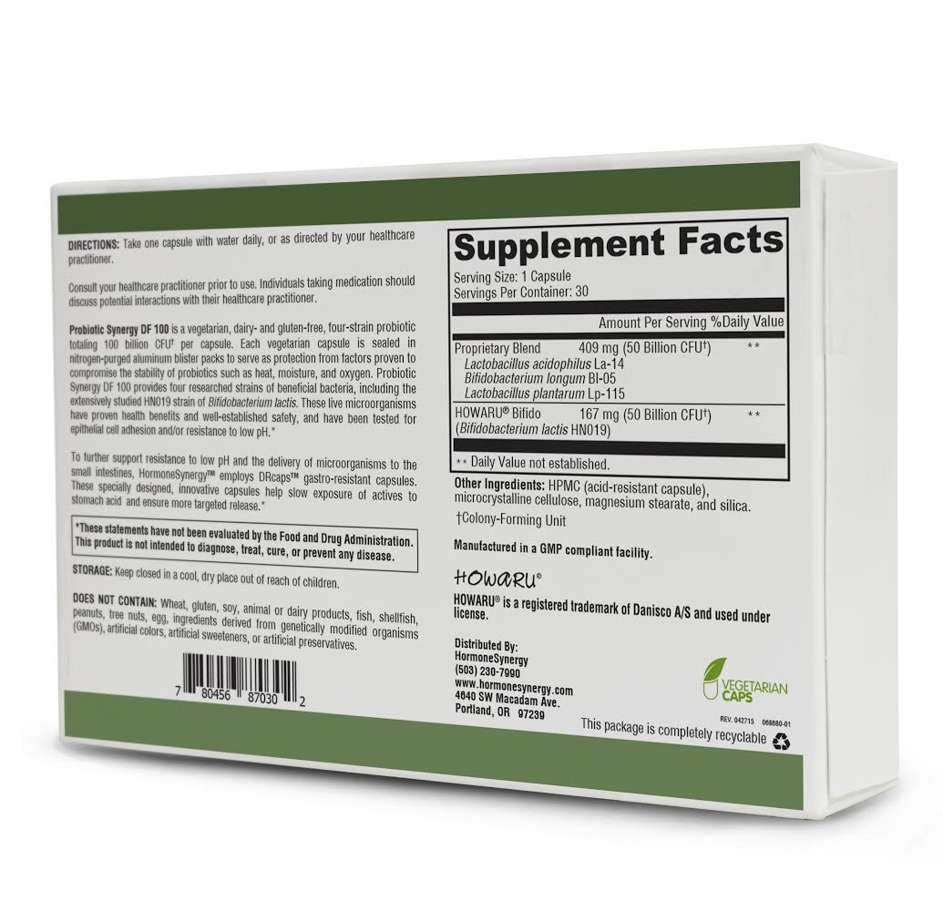 Mua Probiotic Synergy 100 Billion | 30 Acid Resistant DRCaps ...