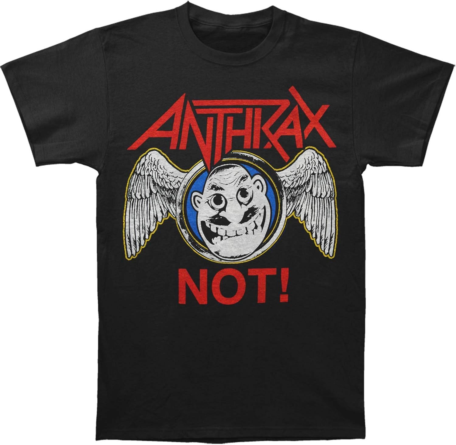 Anthrax 'Not Wings' T-Shirt: Amazon.co.uk: Clothing