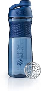 Amazon.com: Blender Bottle SportMixer Twist Cap Tritan Grip Shaker Bottle, 28-Ounce, Navy ...