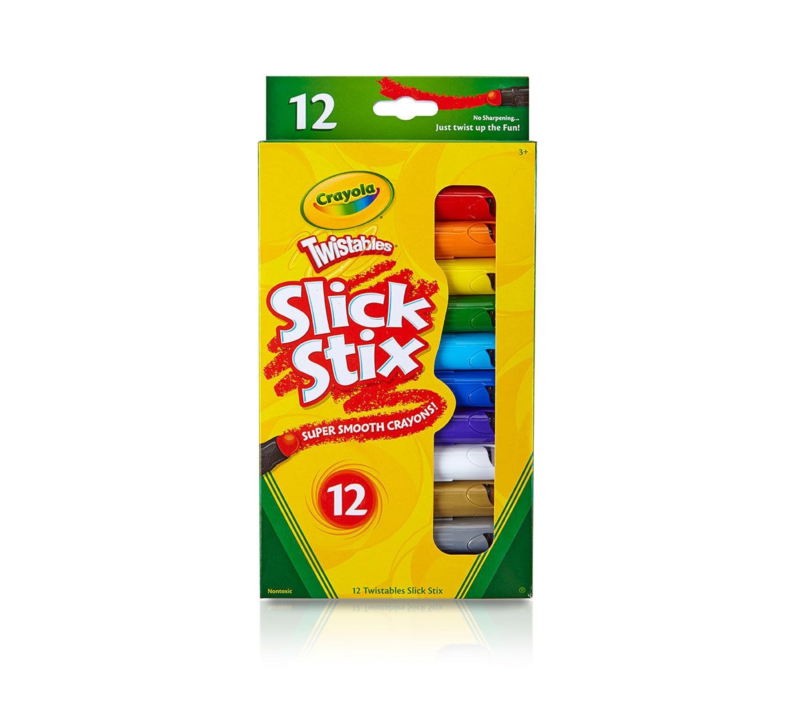 Mua Twistables Slick Stix Crayons, 12 Count, Oil Pastel Alternative ...
