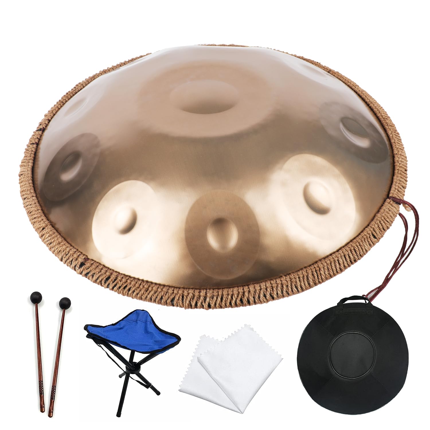 Mua Handpan Drums Sets D Minor 22 inches 10 notes 432hz Steel Hand Drum ...