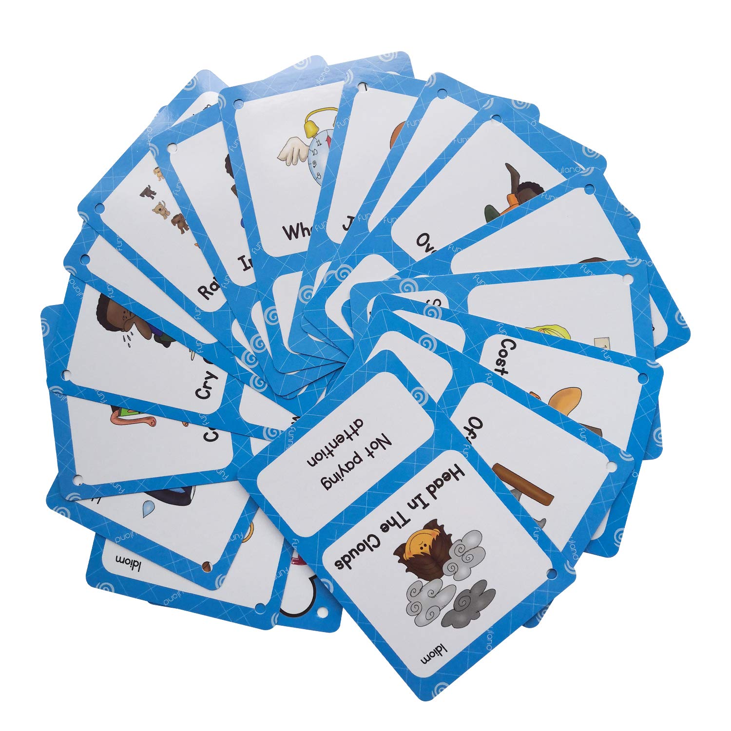 Mua 33 Idioms English Proverb Idioms Flashcards Pocket Card Educational ...