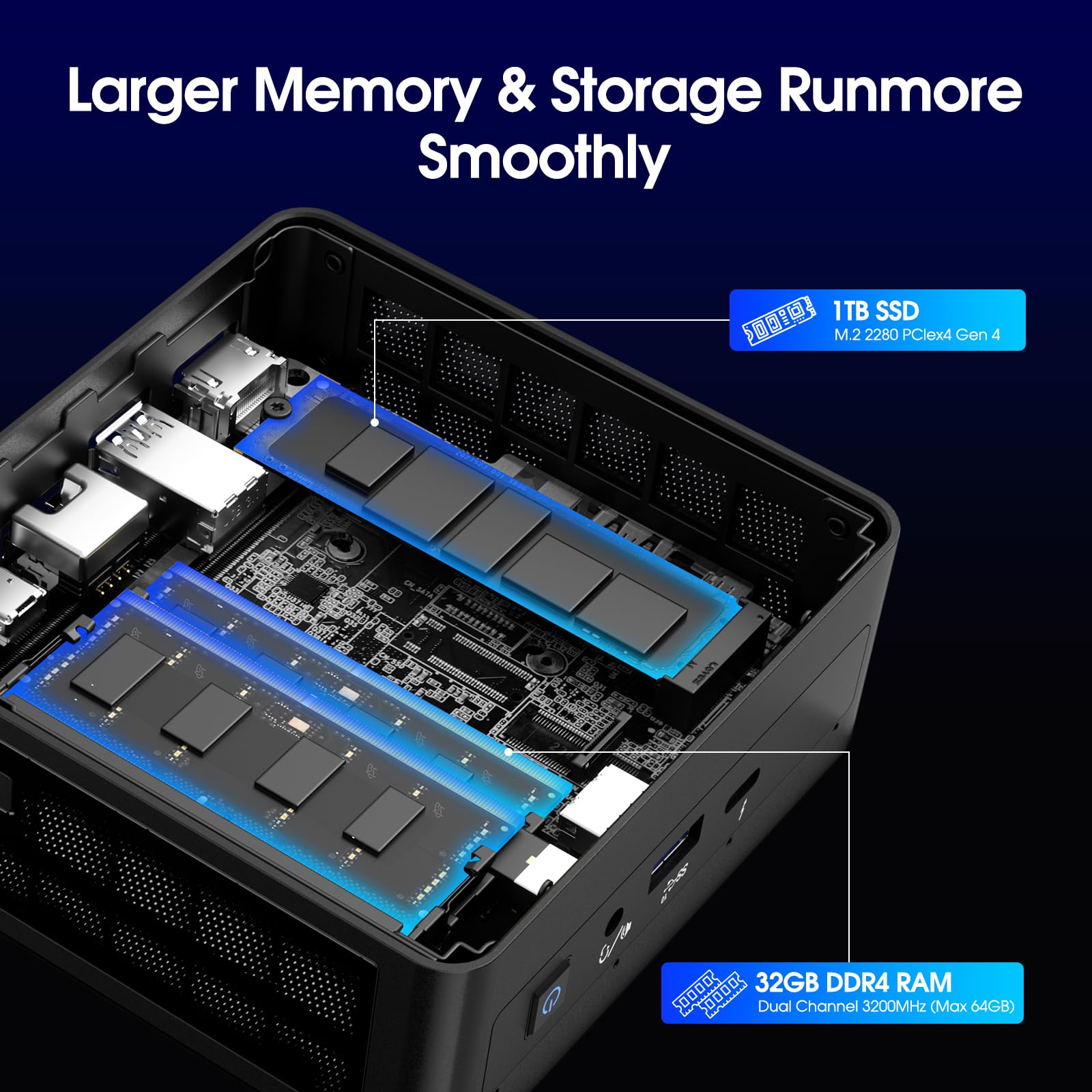 Mua Intel NUC 11 NUC11PAHi7 Panther Canyon Mini PC, i7-1165G7, 32GB RAM, 1TB SSD, Mini Computers ...