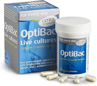 Amazon.com: OptiBac Probiotics for Every Day Extra Strength: Health ...