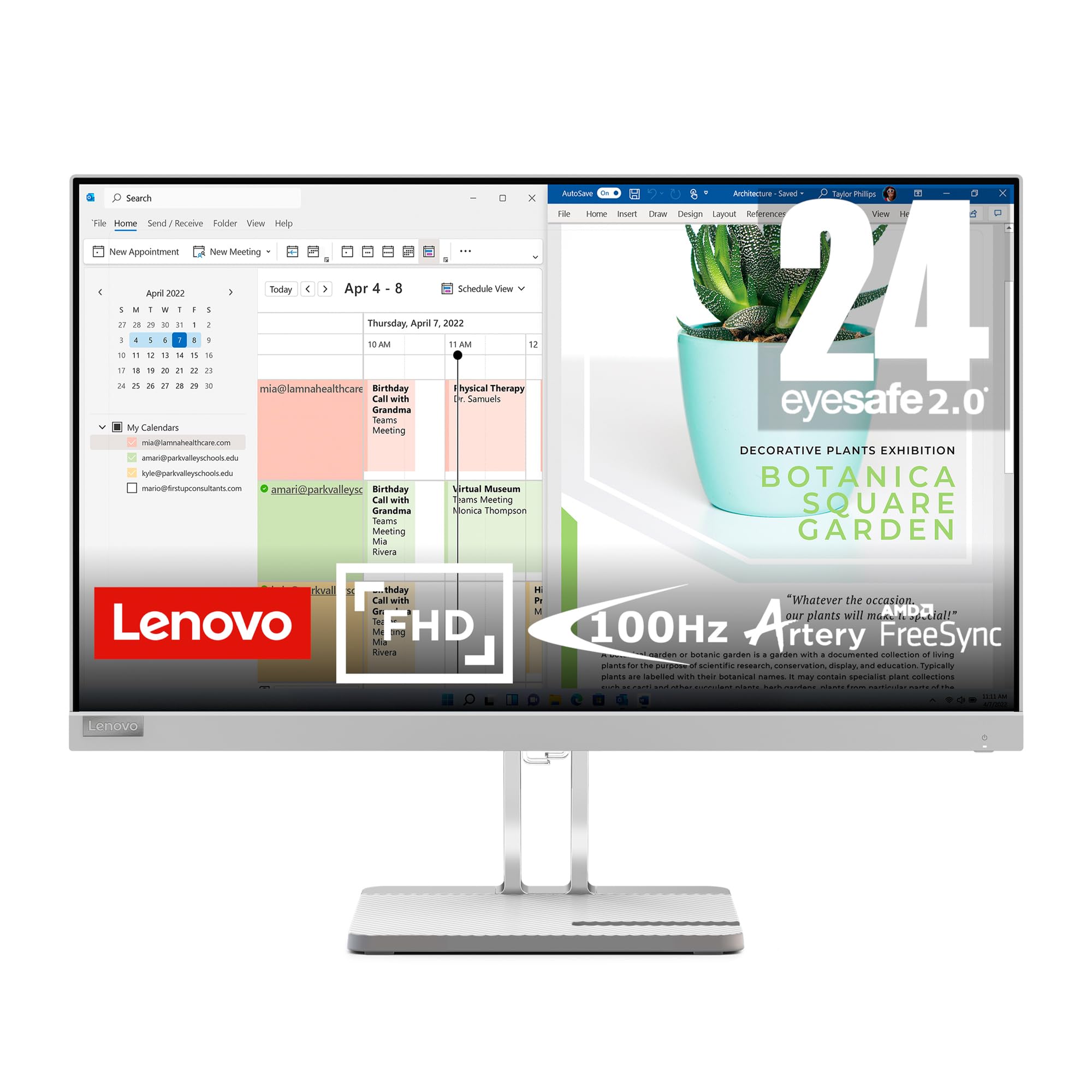 Mua Lenovo L24e-40 Monitor, 23.8” Display, Full HD Resolution, 250 nits ...