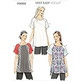Amazon.com: Vogue Patterns V8970B50 Misses' Dress Sewing Template, Size ...