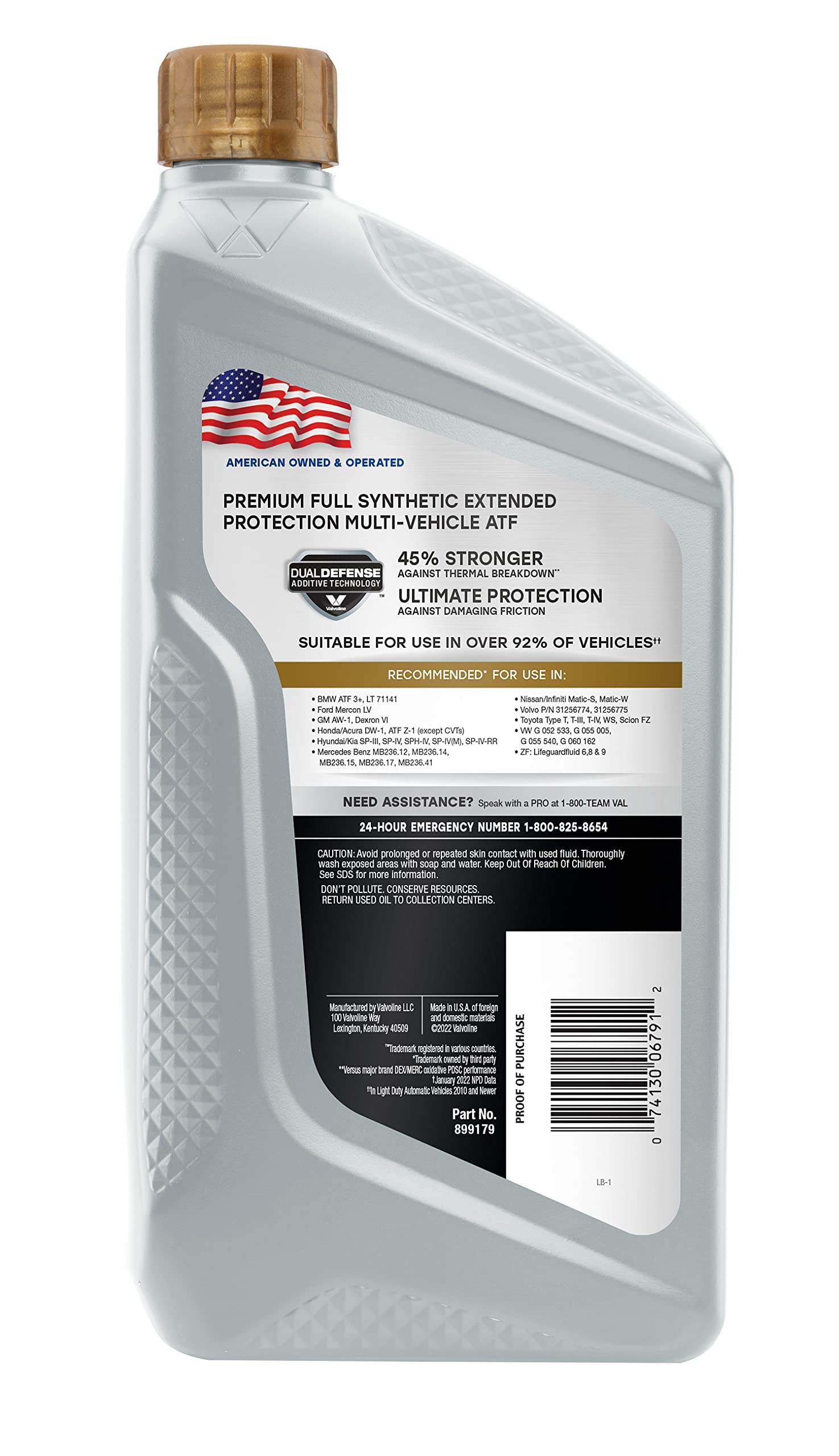 Mua Valvoline Extended Protection ATF Full Synthetic Automatic ...