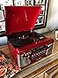 Amazon.com: Victrola 50's Retro Bluetooth Record Player & Multimedia ...