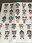 30 x LOL Dolls Characters Party STAND UP Edible Paper Cupcake Toppers ...