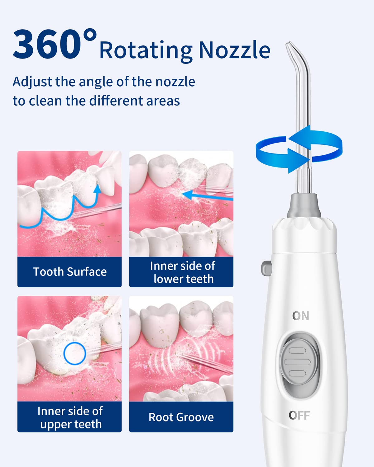 Mua Water Flosser and Toothbrush Combo with 11 Tips, Torpyu Electric ...