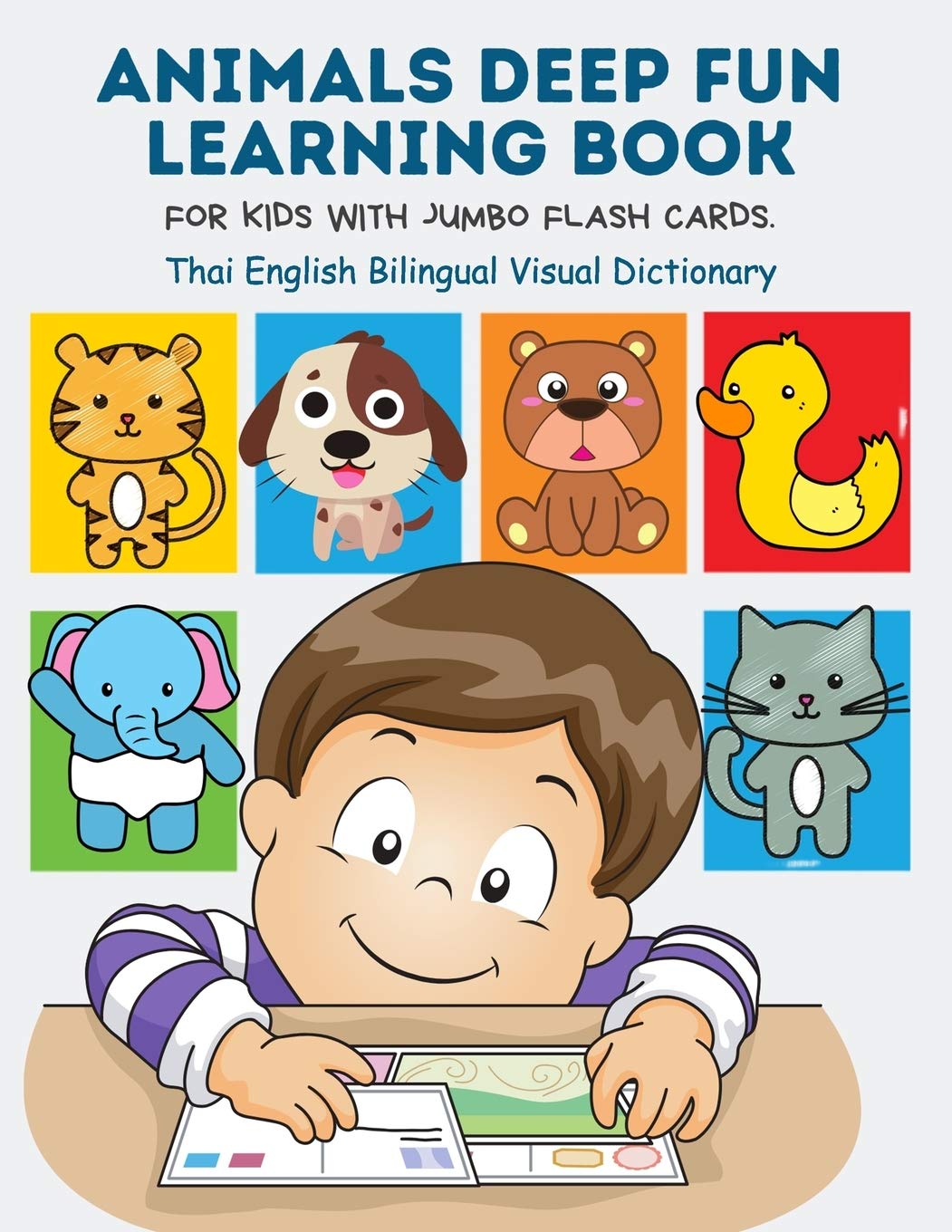 Mua Animals Deep Fun Learning Book for Kids with Jumbo Flash Cards ...