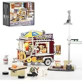 Amazon.com: FUNWHOLE Skate-Shop Lighting Building-Bricks Set - Street ...