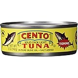 Amazon.com : CENTO TUNA TONNO OOIL, 5 OZ (Pack of 12) : Tuna Seafood ...