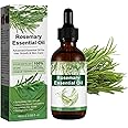 Amazon.com: Rosemary Oil for Hair Growth, Aceite de Romero para El Cabello, Gotero para El ...