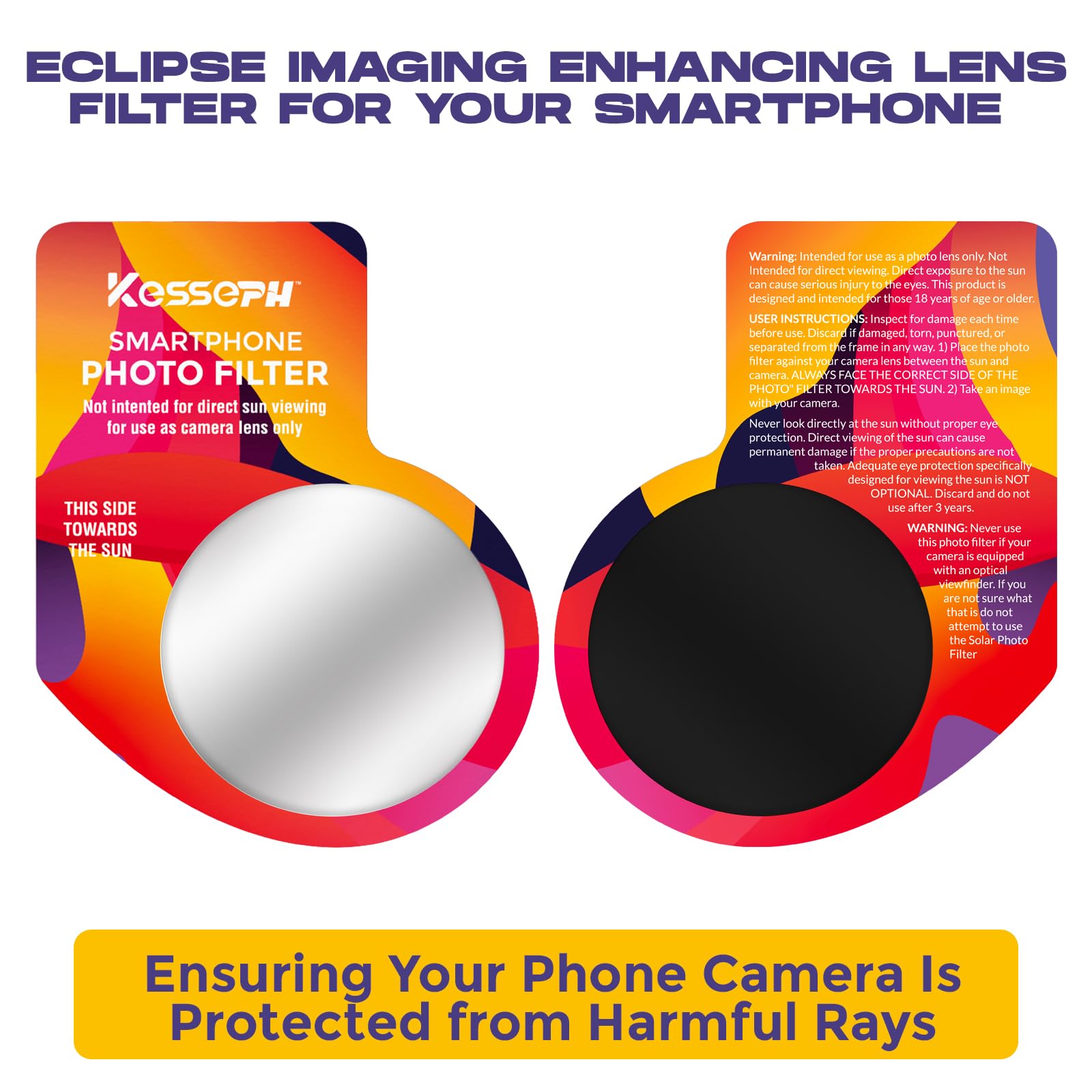 Mua Solar Eclipse Imaging Enhancing Lens Filter for Your Smartphone 2 ...