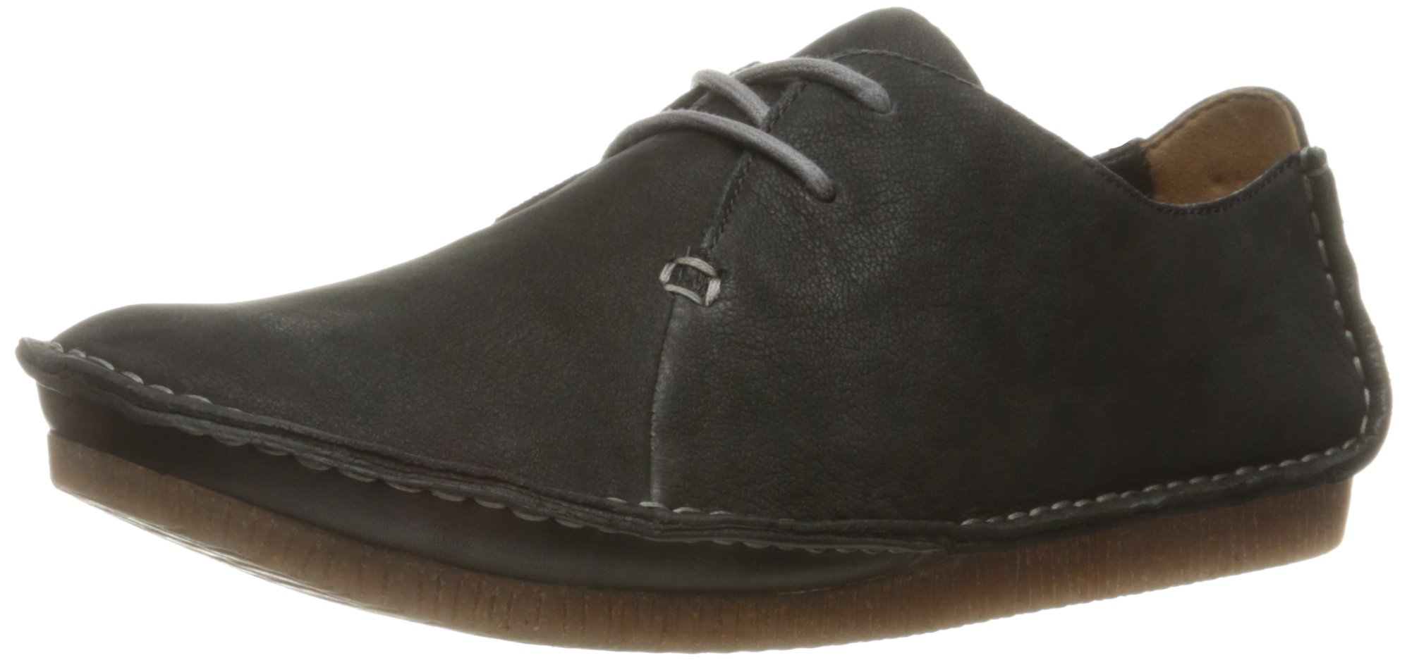 XIUXIAN Xiu Xian Women Snail Casual Lace-up Genuine Leather Flat ...