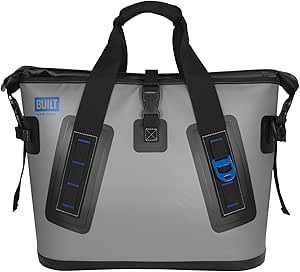 Amazon.com: BUILT Large Welded Soft Portable Cooler with Wide Mouth ...