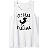 A&E Designs Italian Stallion Mens Tanktop Muscle Guido Tanktop Tank Top ...