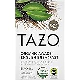Amazon.com : TAZO Organic Awake English Breakfast Black Tea, Black tea ...