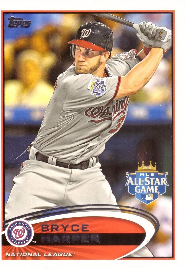 Amazon.com: 2012 Topps Update #US299 Bryce Harper All Star Baseball ...