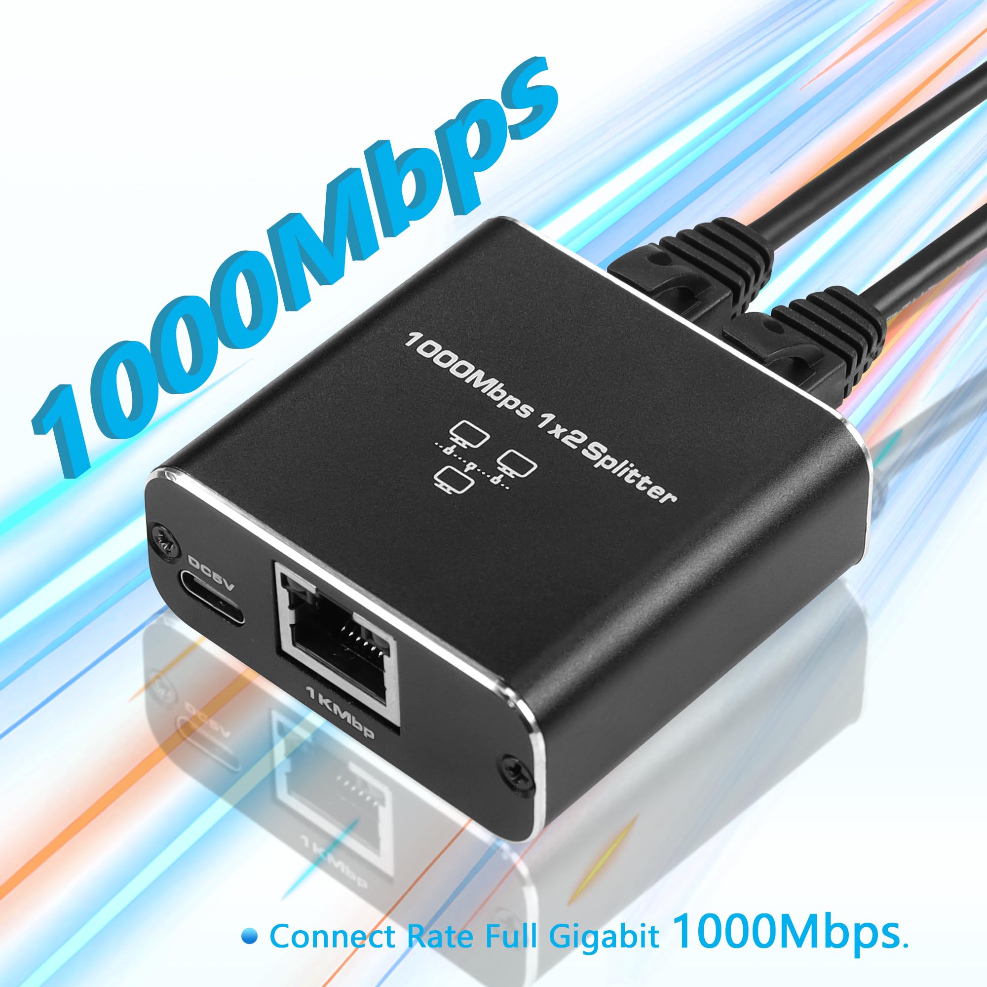 Mua SinLoon Ethernet Gigabit Network Splitter, RJ45 1 to 2 1000/100Mbps ...