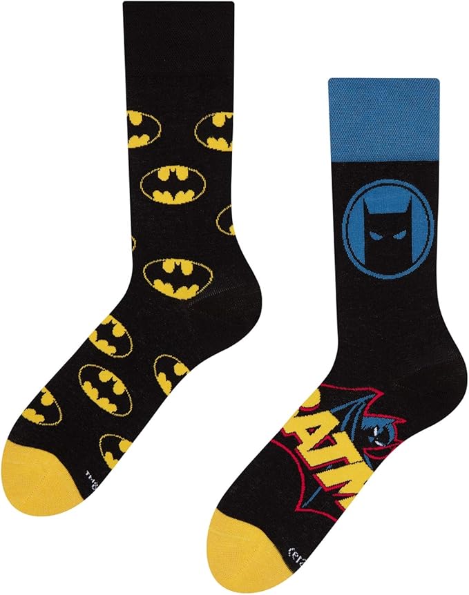 Calcetines con logo de Batman DC Comics para adulto UK3-5/EU35-38 ...