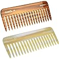 Amazon.com : Giorgio G49 & G30 Large 5.75 Inch Detangling Comb, Wide Teeth for Thick Curly Wavy ...