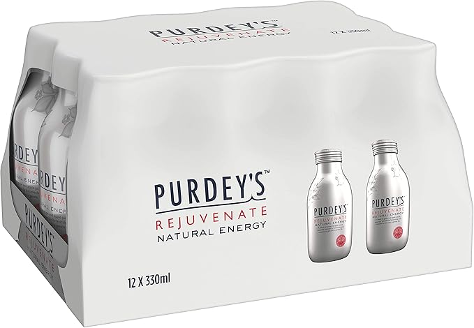 Purdey’s Rejuvenate Natural Energy Drink, 12 x 330 ml Bottles: Amazon ...