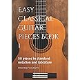 Amazon.com: Easy Classical Guitar pieces Book 1: 50 pieces in standard ...