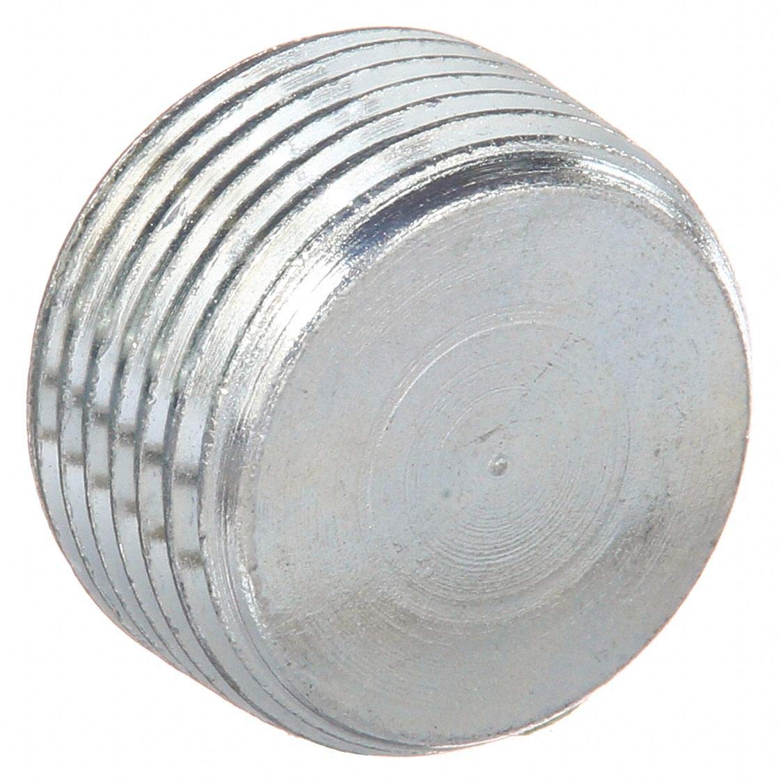 Killark PLUG5 Recessed Plug, 1-1/2" Hub Size, Iron, Gray: Conduit ...