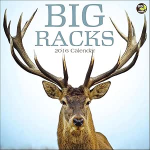 Amazon.com : Big Racks Wall Calendar by TF Publishing 2016 : Office ...