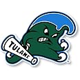 Amazon.com: Tulane University Green Wave 4 Inch Vinyl Mascot Decal ...